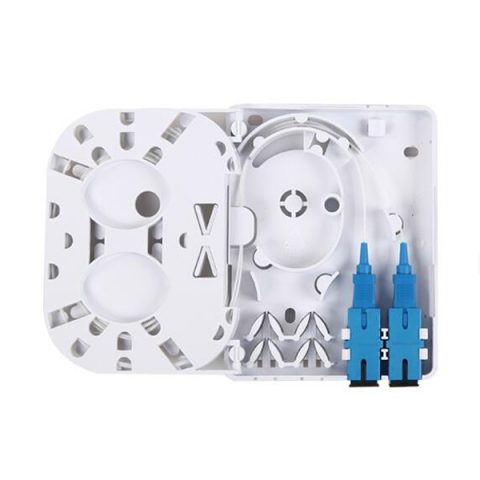 Fiber Faceplate and Wall Outlet - Fiber Optic Cabling Management