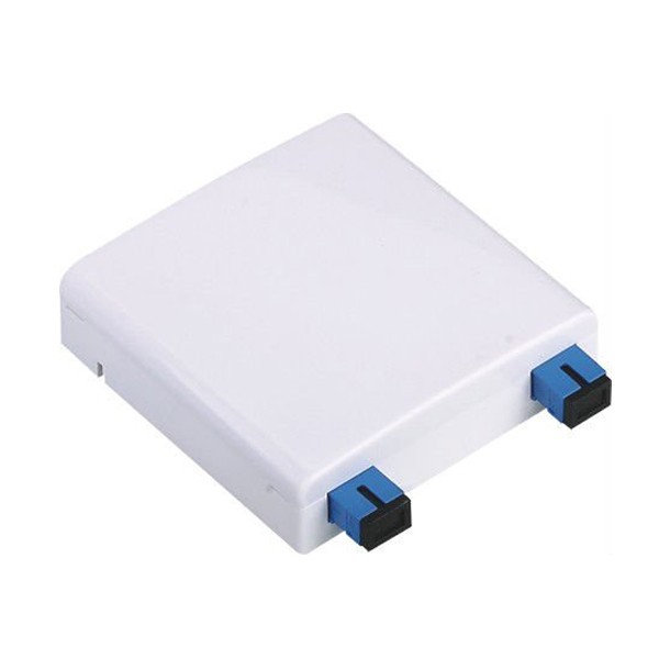 LW-FWO-2-C 2 Port Fiber Wall Outlet with International Standard 86 Size
