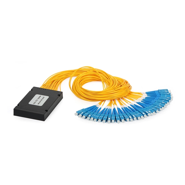 Plastic Box PLC Splitter - Fiber Optic Cabling Management