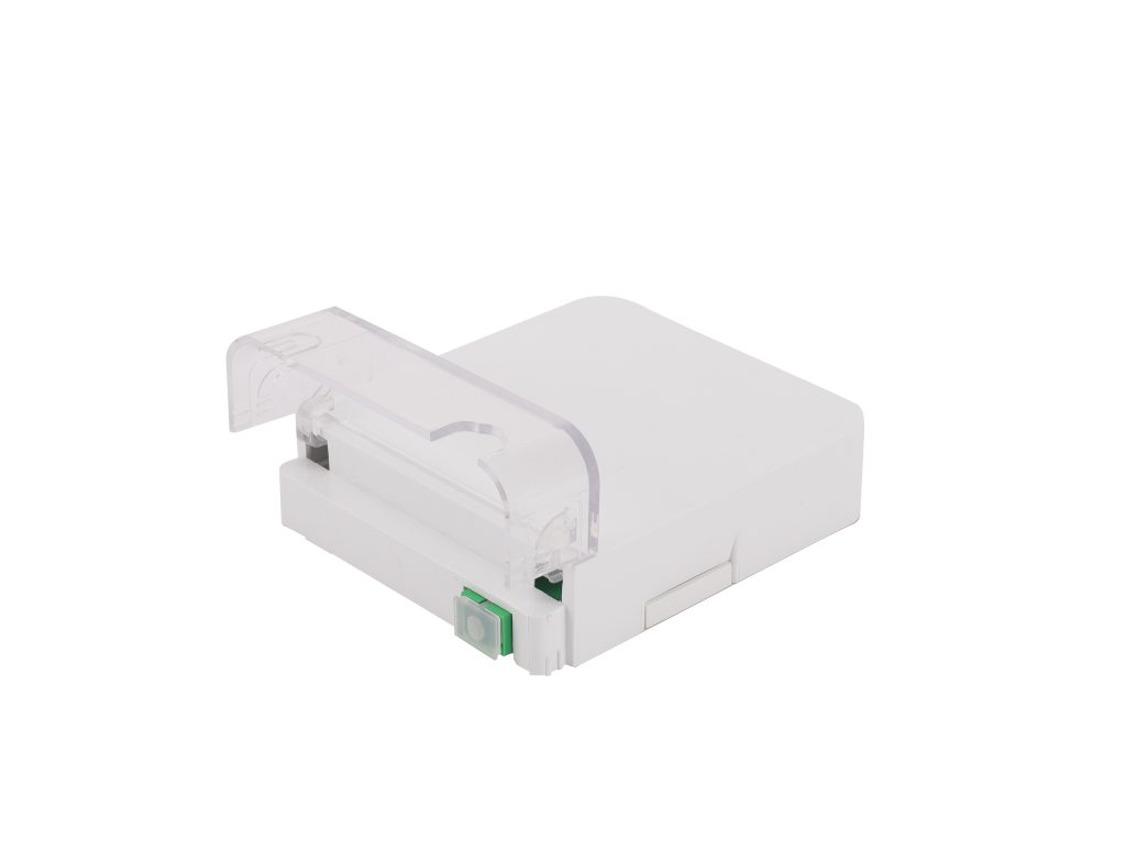 Fiber Optic Wall Socket-1 core-A - Fiber Optic Cabling Management