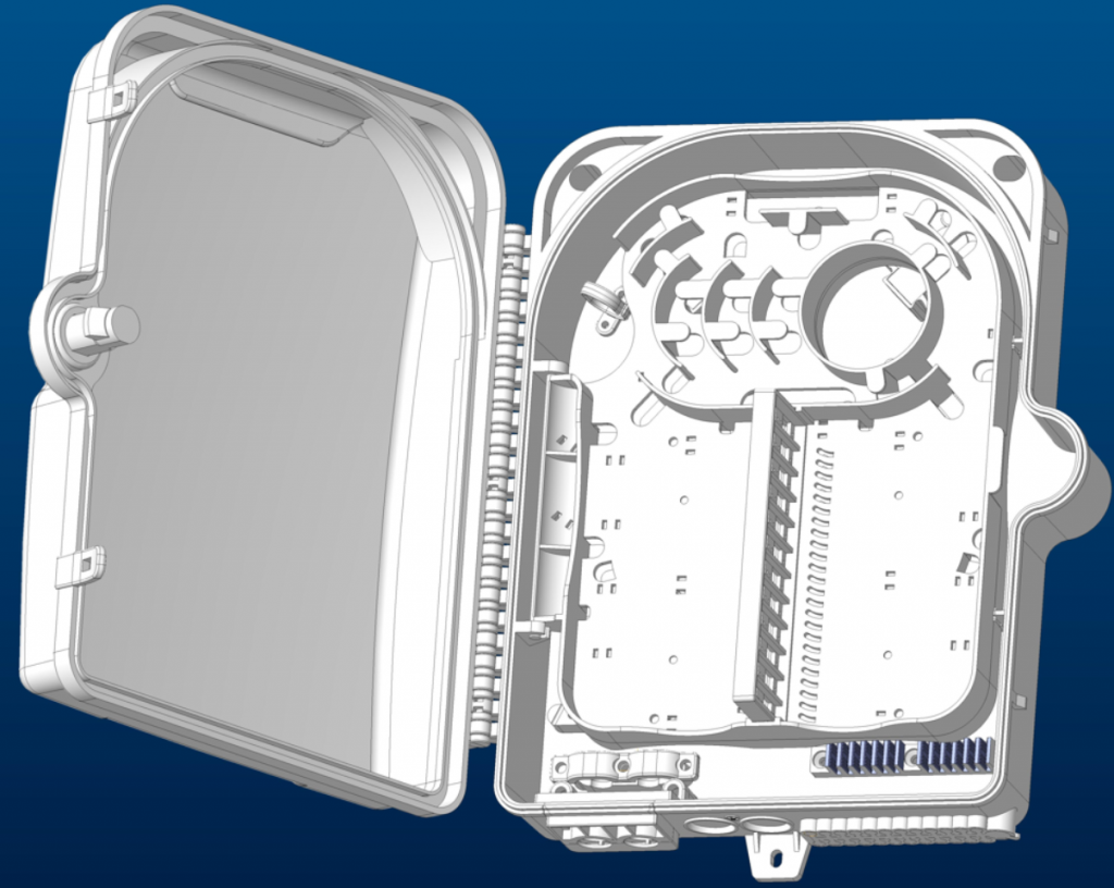 LW-ODB-24B Optical Distribution Point ODP Box - Fiber Optic Cabling ...