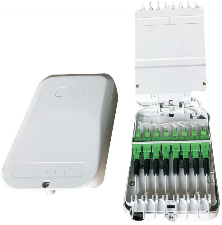 LW-FSB-16A Indoor MDU Optical Splitter Box - Fiber Optic Cabling Management
