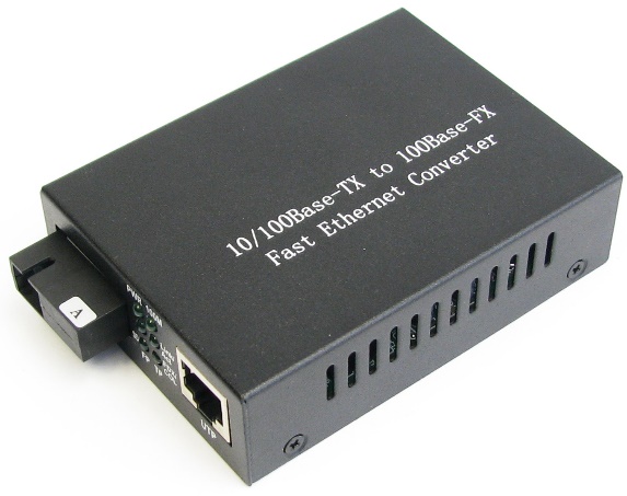 Ethernet to Fiber Media Converter - Fiber Optic Cabling Management
