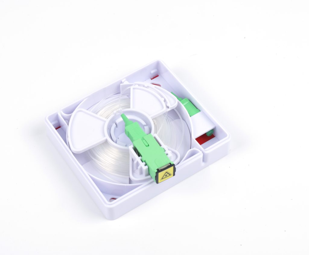 Fiber Access Terminal Box FTTR Clear - Fiber Optic Cabling Management