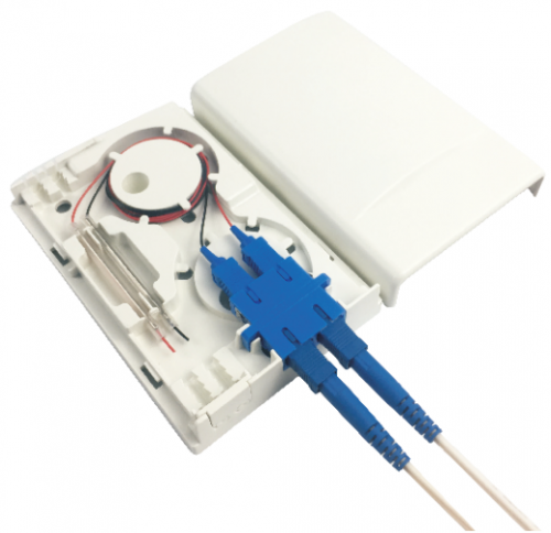 Optical Termination Outlet-2-core-G - Fiber Optic Cabling Management