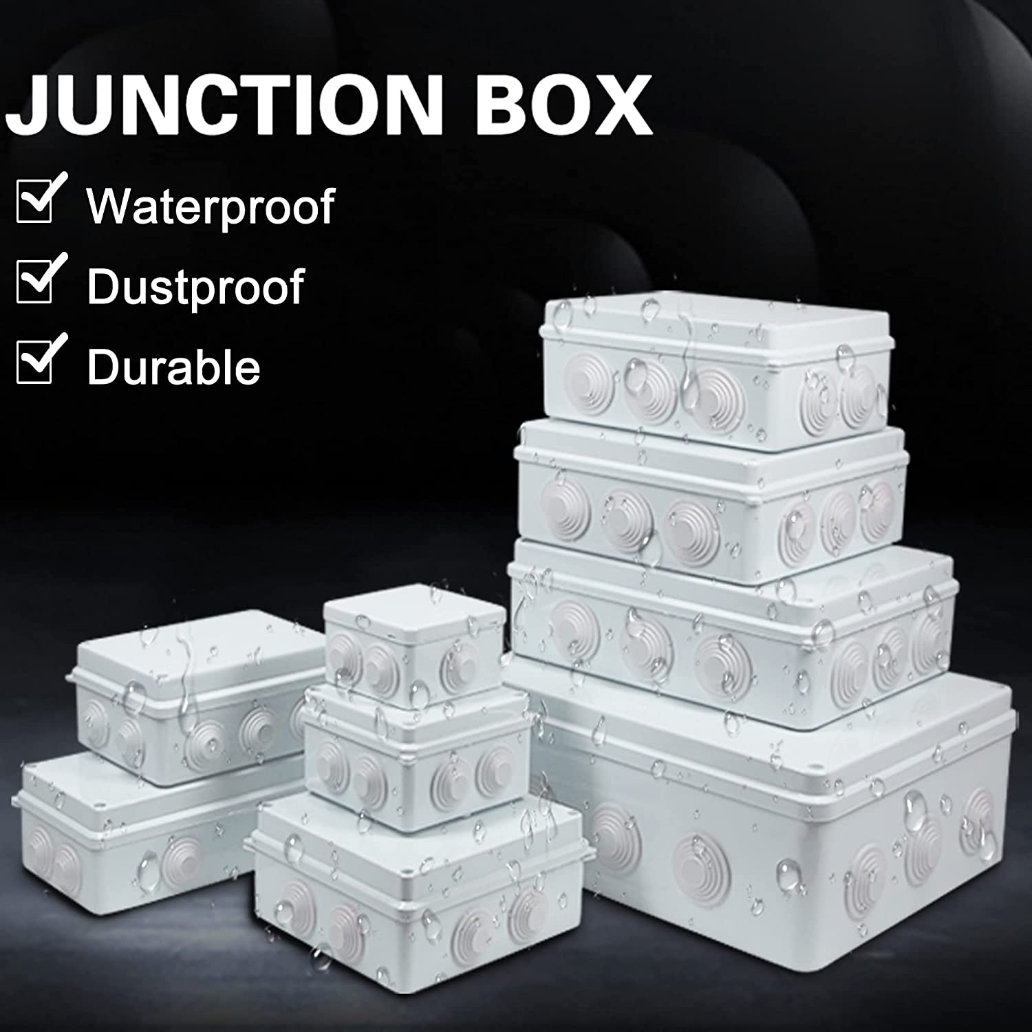 Waterproof junction box - Fiber Optic Cabling Management